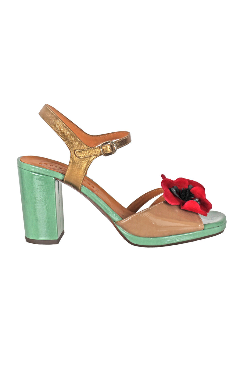 Chie Mihara - Sandali - 451137 - Verde/Oro