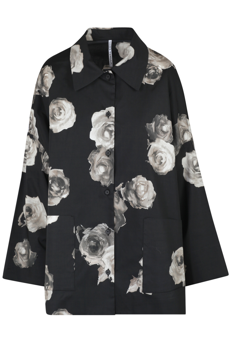 Liviana Conti - Jacket - 450556 - Pattern Black